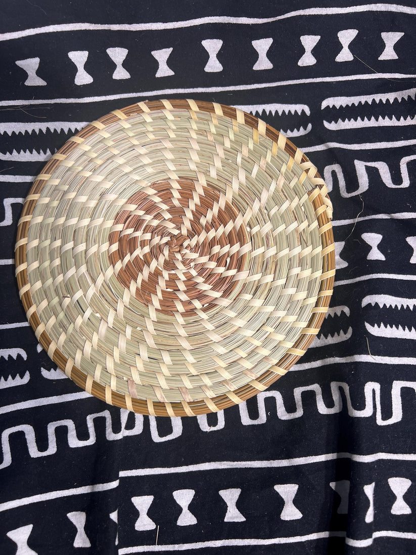 Gullah Mat trivet hot plate made in the Lowcountry South Carolina esse ...