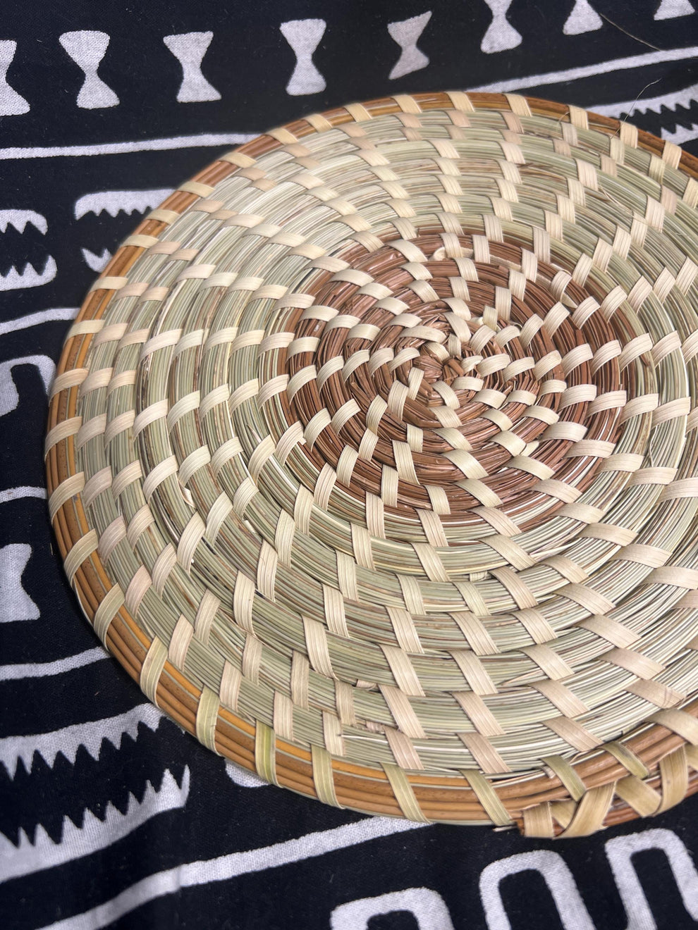 Gullah Mat trivet hot plate made in the Lowcountry South Carolina esse ...
